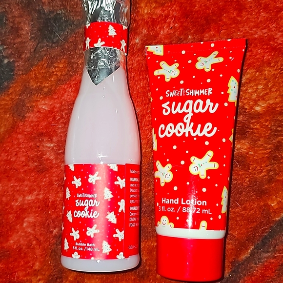Bath & Body | Sweet Shimmer Bubble Bath Set Sugar Cookie | Poshmark